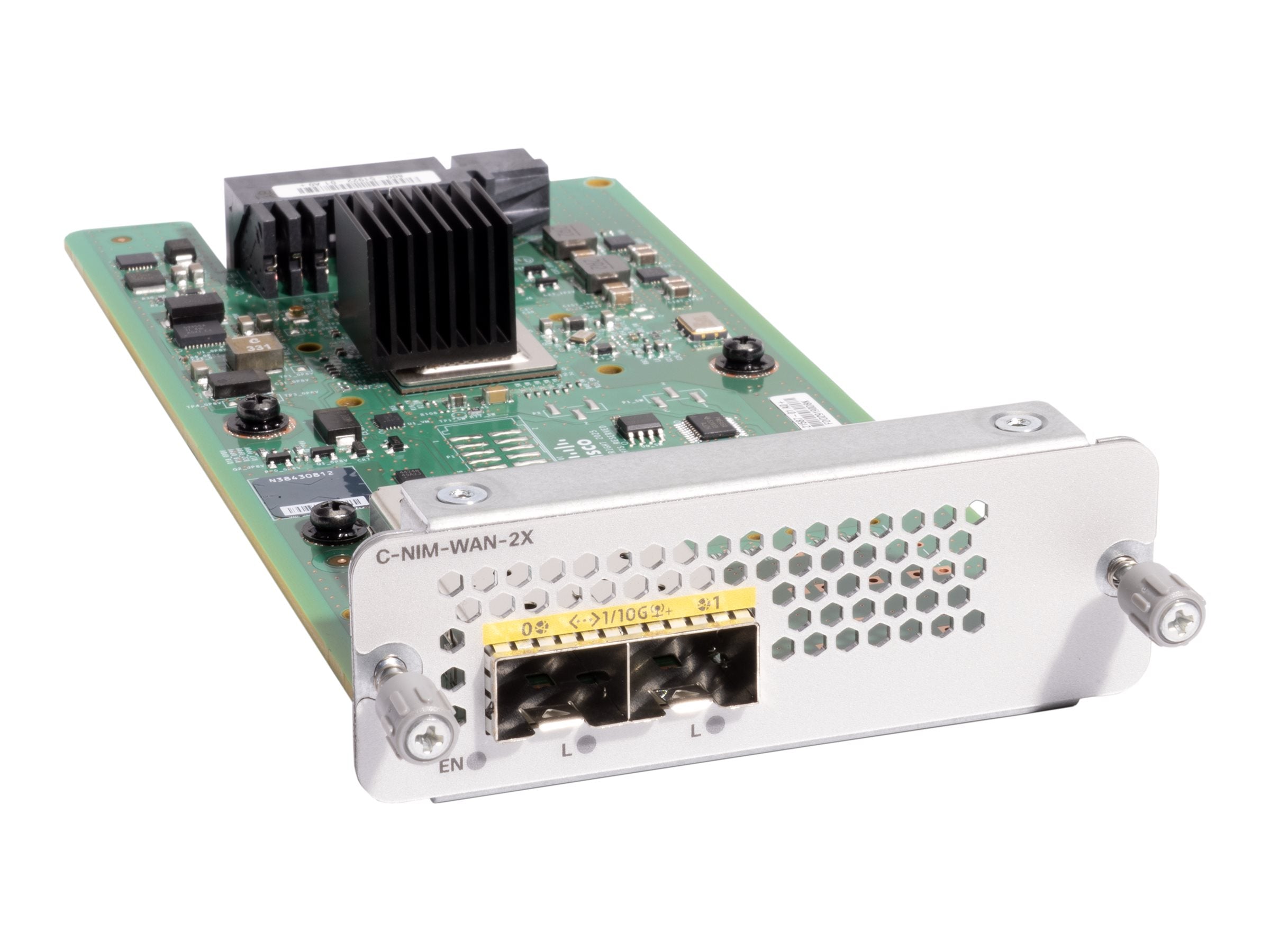 CISCO Catalyst NIM WAN Module 2-port 10GE SFP/SFP+ – Fibres et Cables